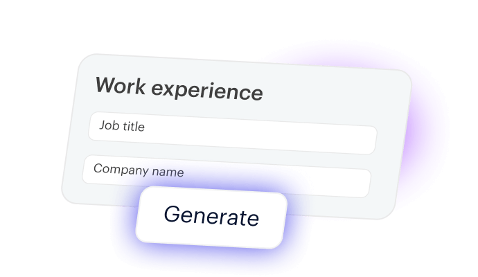 AI Resume Bullet Point Generator—Free to Try | Kickresume