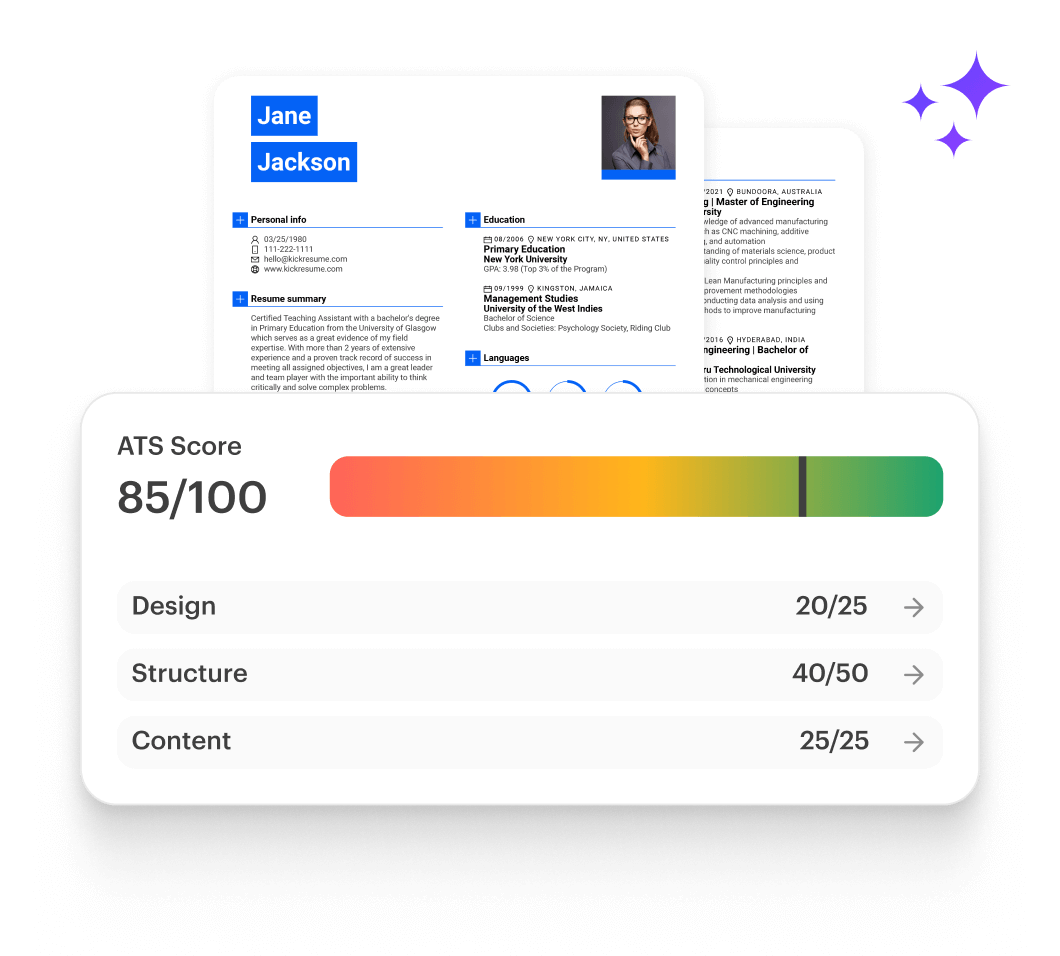 Best ATS-Friendly Resume Templates | Build Your CV | Kickresume