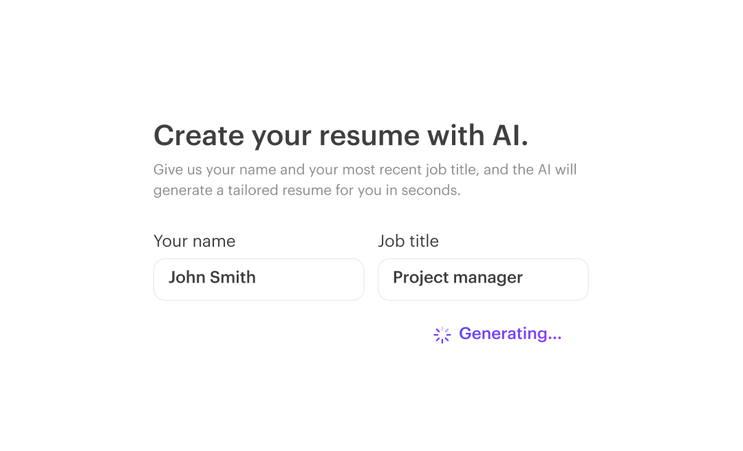 AI Resume Builder From Job Description - Try For Free | Kickresume