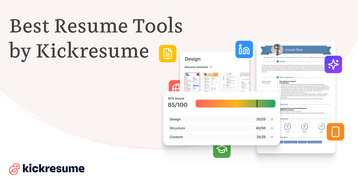 Best Resume Tools Built by HR Experts | Kickresume