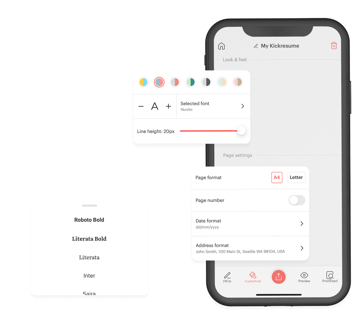 Get Kickresume’s resume builder app for iOS. | Kickresume