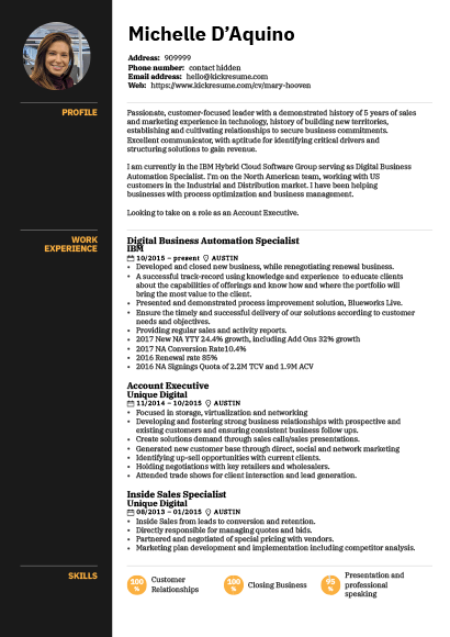 Kickresume Best Online Resume Cover Letter Builder Kickresume Best Online Resume Cover Letter Builder